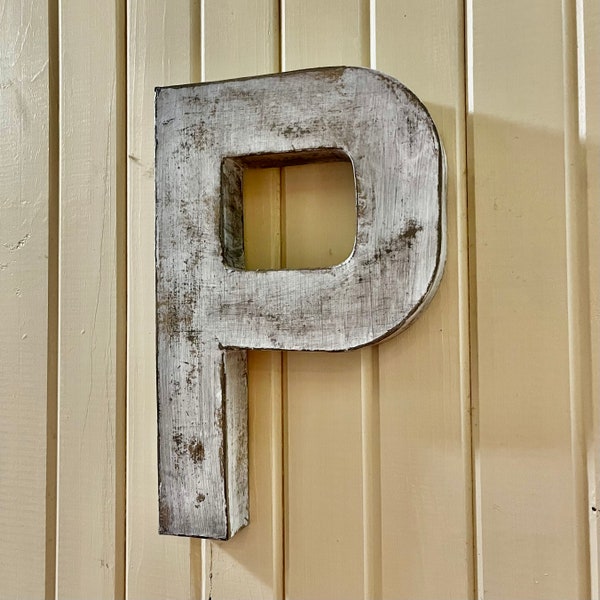 Wooden Letter P - Etsy