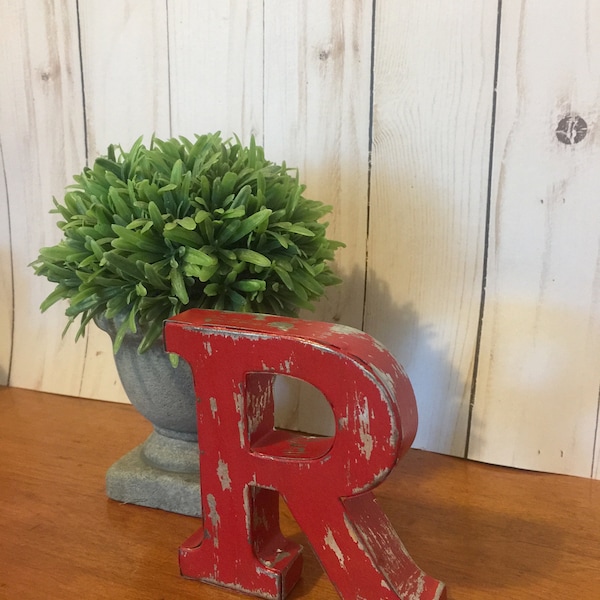 Metal Letter R - Etsy