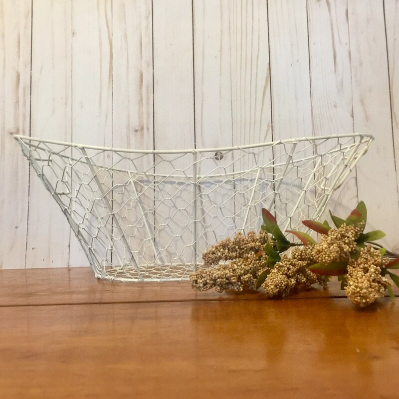 Chicken Wire Basket - Etsy