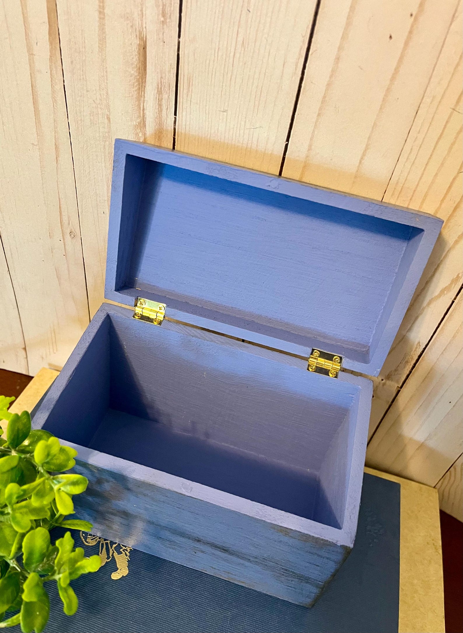 Recipe Box in Cornflower Blue ~ Card File Box ~ Pick Your Color ...