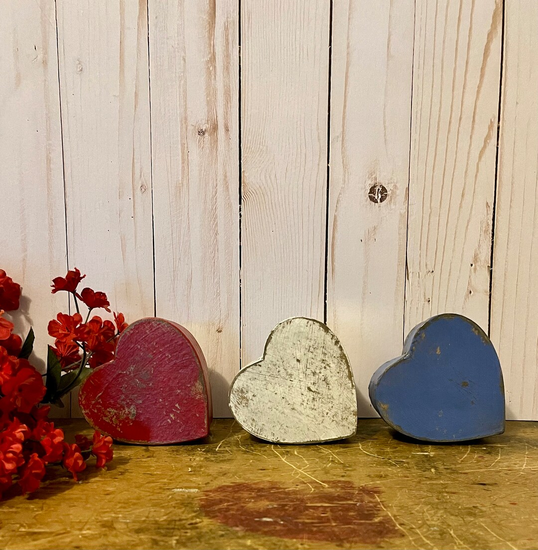 Red White and Blue Boxes Set of Three Fourth of July Sturdy Paper Mache ...