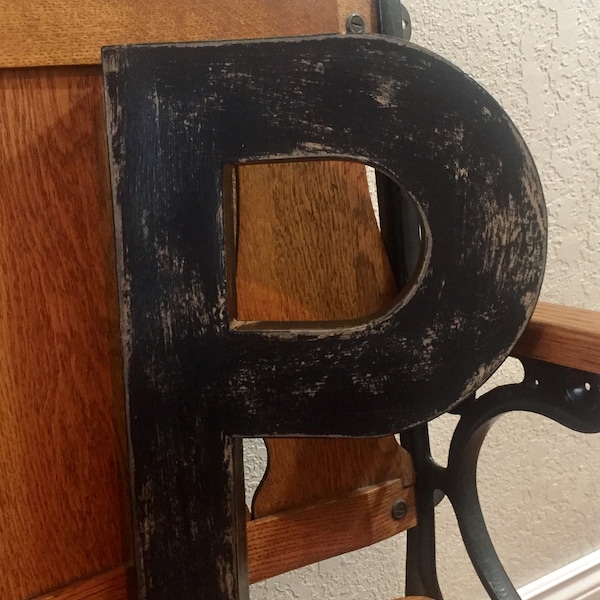 Wooden Letter P - Etsy