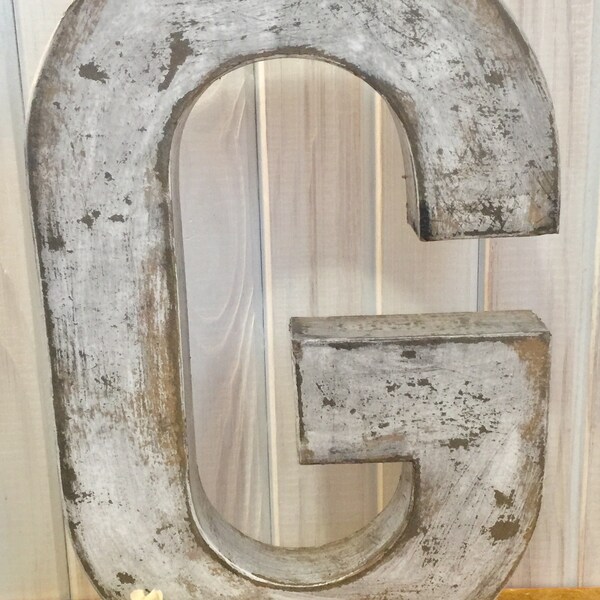 Wooden Letter G - Etsy