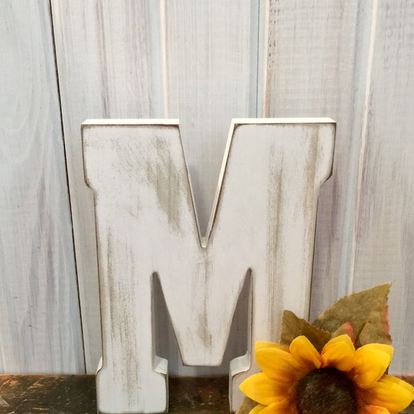 Wooden Letter M - Etsy