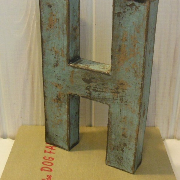 Wood Letter H - Etsy