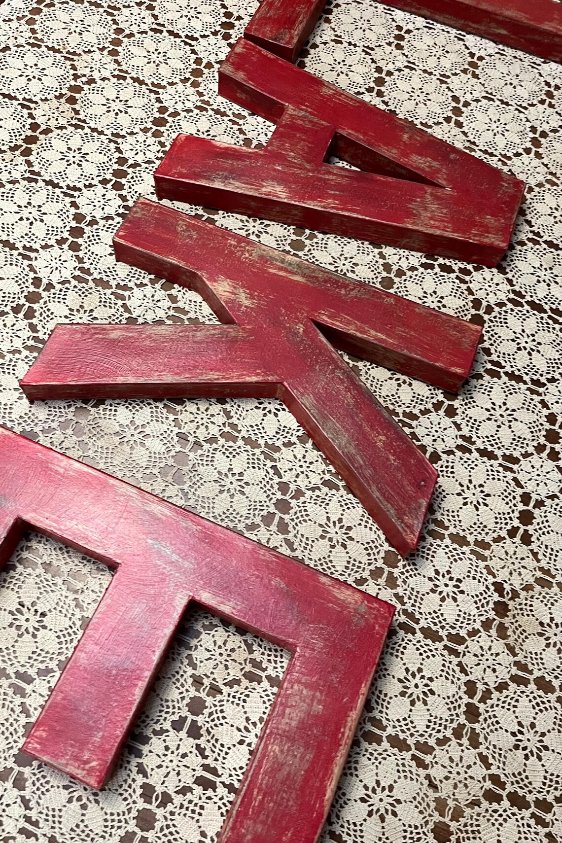 LAKE ~ Lakehouse ~ Choose Any Four Letters ~ 16 Inches Tall ~ Fire ...