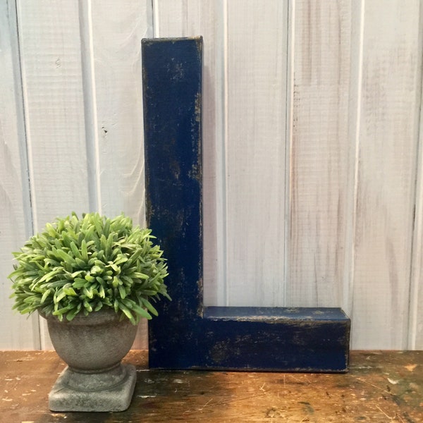 Wooden Letter L - Etsy