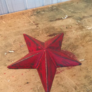 Vintage Inspired Red Star ~ Iron Star ~ Stars and Stripes ~ Americana ...