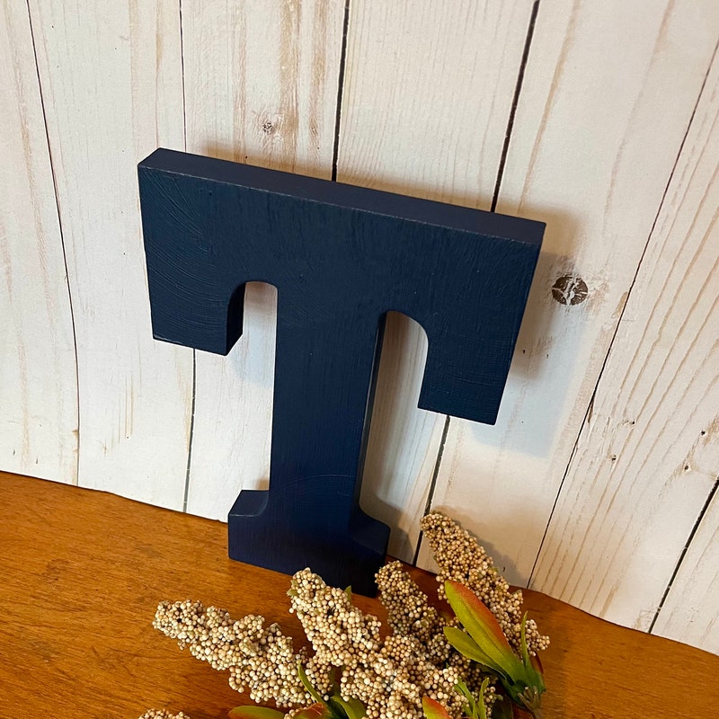 Wooden Letter T - Etsy