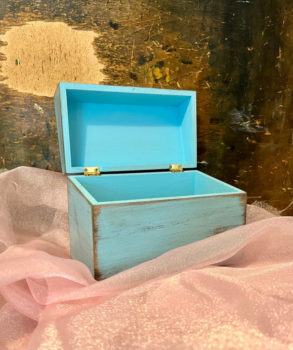 Recipe Box in Bird Egg Blue ~ Card File Box ~ Pick Your Color ~ Kitchen ...