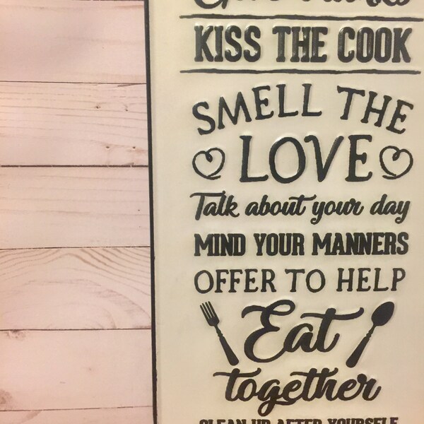 Cook Sign - Etsy