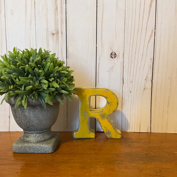 Metal Letter R - Etsy