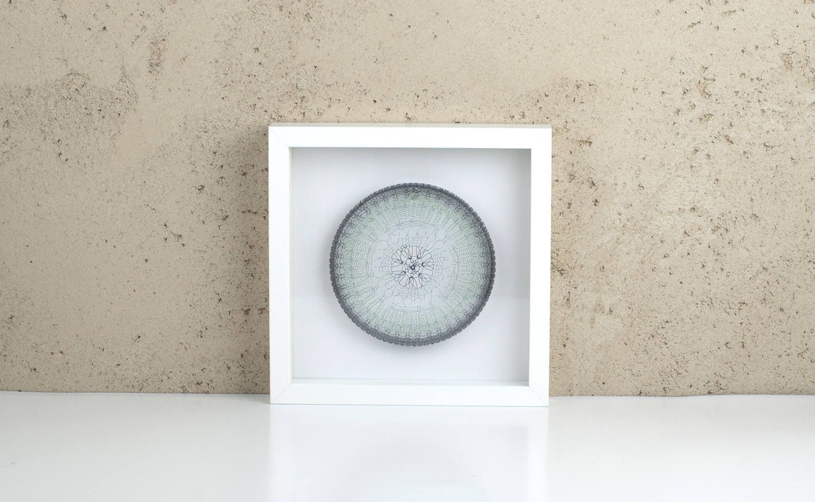 XXL Wire Crochet Loom Mandala Loom Wire Work Wall Art - Etsy