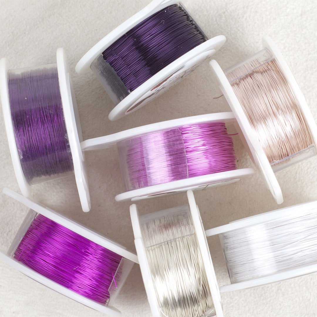 Pink Wire, Rosepink Wire, Colored Wire, Colored Wire, Jewelry Wire - Etsy