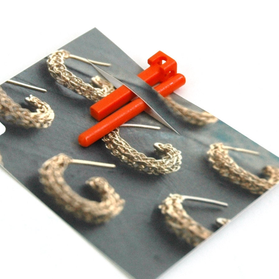 Wire Crochet Tool ISK Invisible Spool Knitting Starter Loom - Etsy