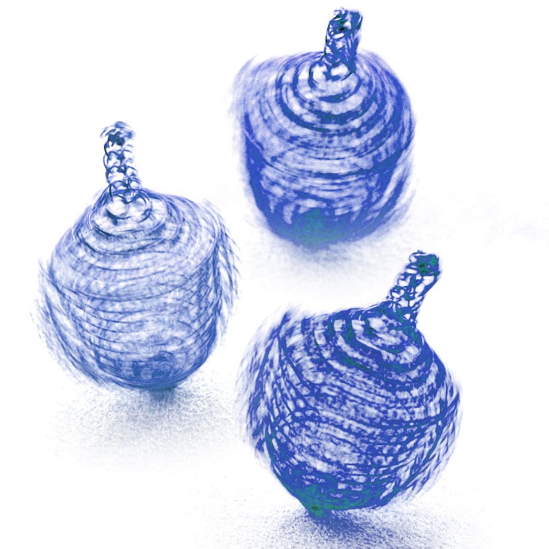 Hanukkah Dreidel , Unique Dreidel Made of Wires , Collectable Spinning ...