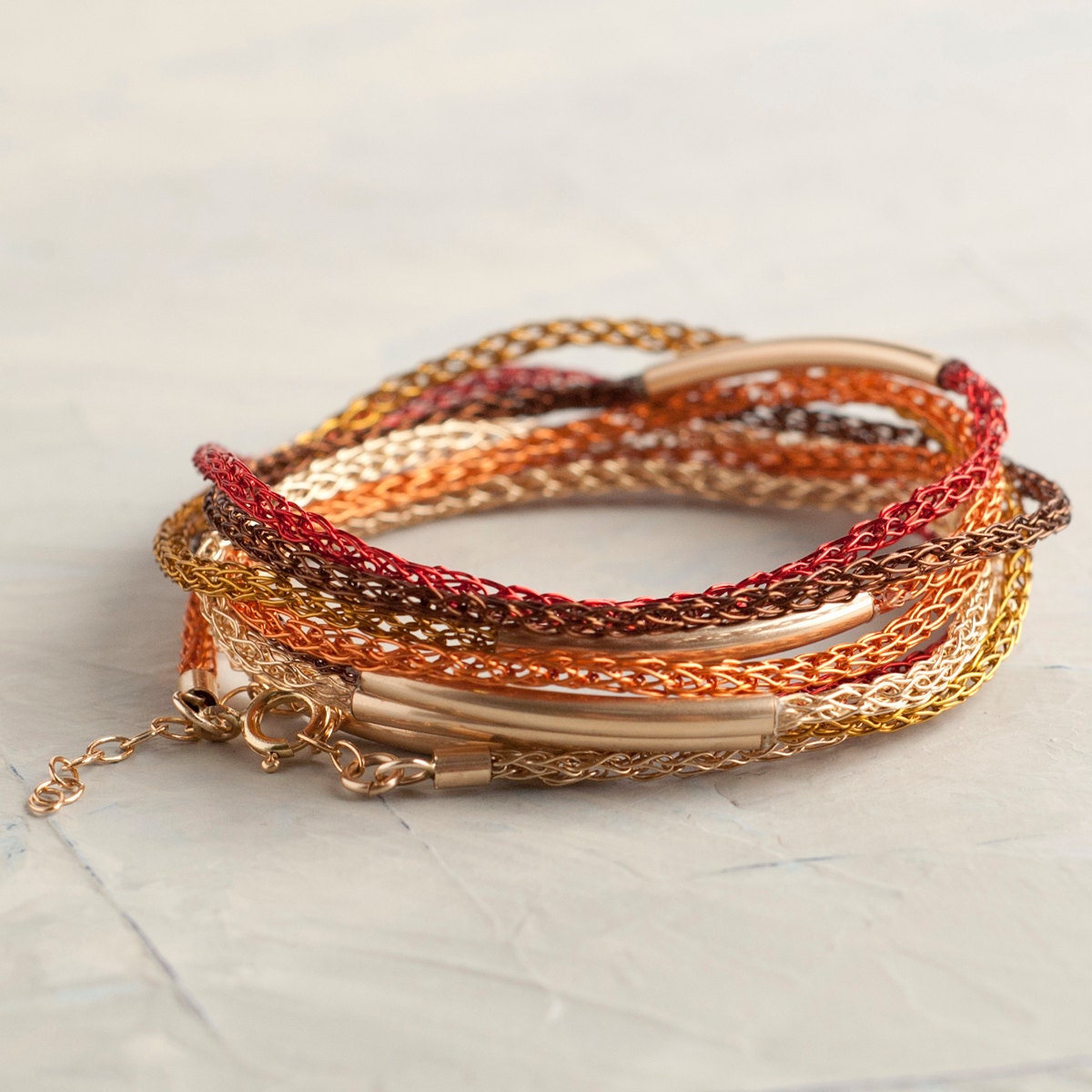 Woman Wrap Bracelet Multicolor Wrap Bracelet Etsy