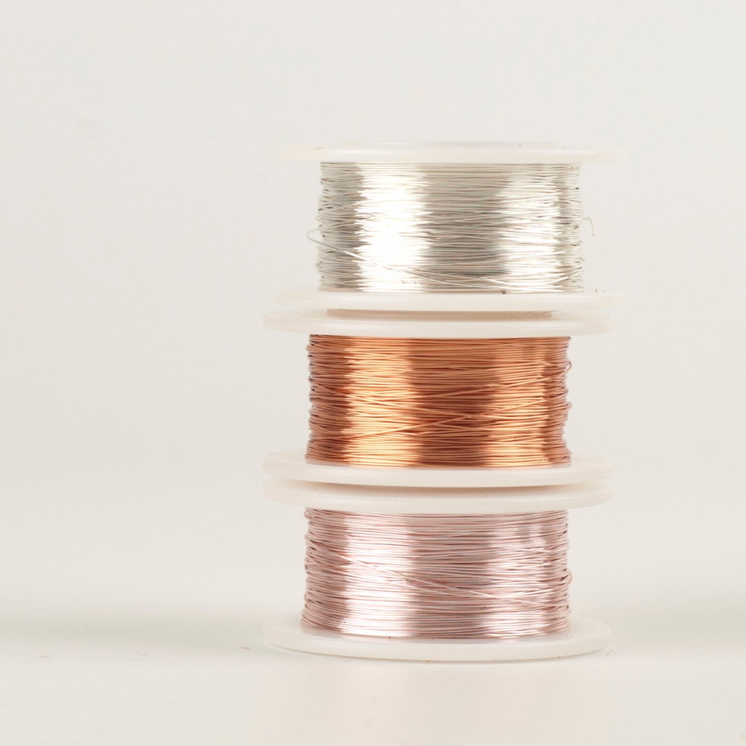 Craft Wire in PASTEL Colors, 28 Gauge Wire, Craft Wire Spools, Rose ...