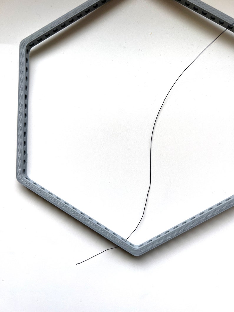 Hexagon Pattern Wire Work Tutorials Wire Tutorial Wire - Etsy