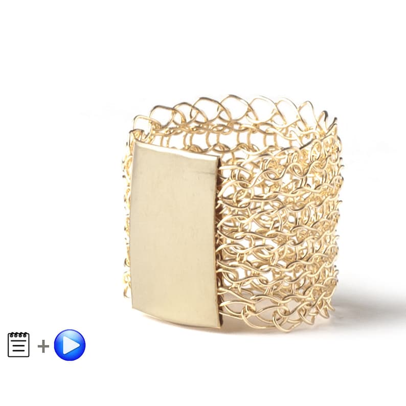 How to Crochet 5 Different Ring Designs, Learn Professional Jewelry ...