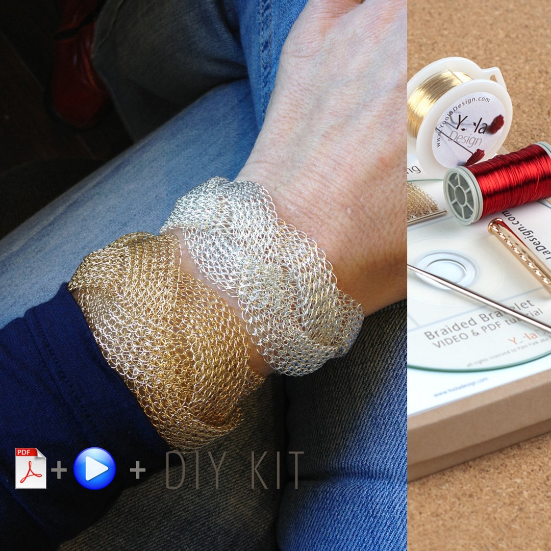 Crochet Kit - Braided Bracelet KIT - Etsy