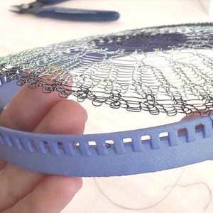 XXL Wire Crochet Loom, Mandala Loom, Wire Work, Wall Art, Mandala DIY ...