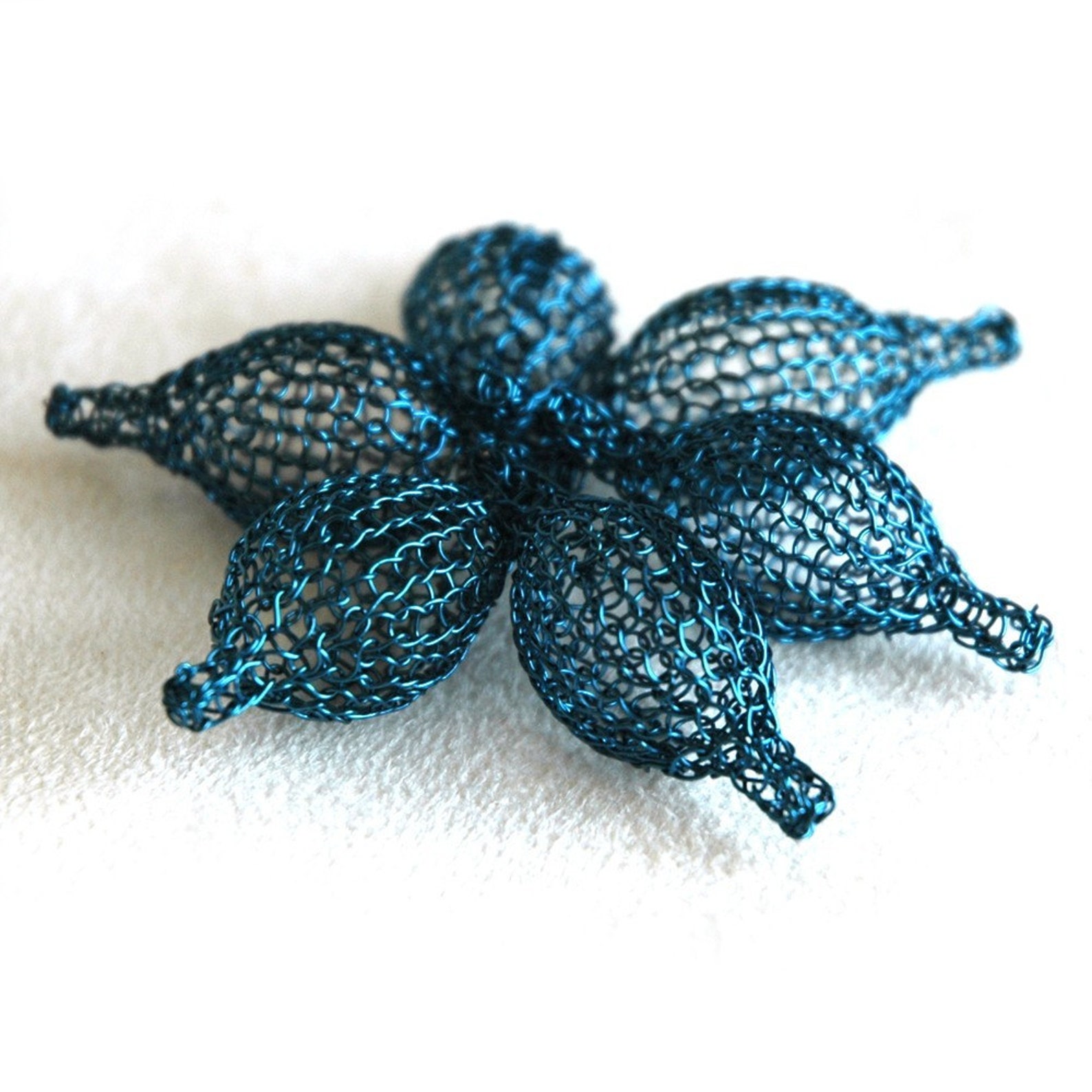 Mesh Beads Wire Mesh Beads Handmade Beads - Etsy