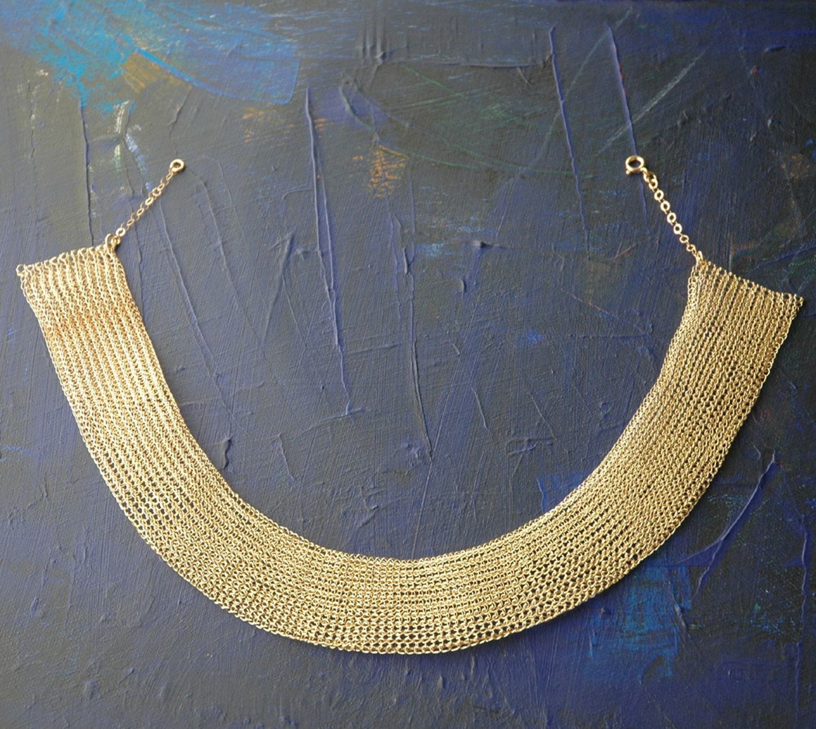 Egyptian Cleopatra Necklace, Statement Necklace, Gold Bib Necklace - Etsy