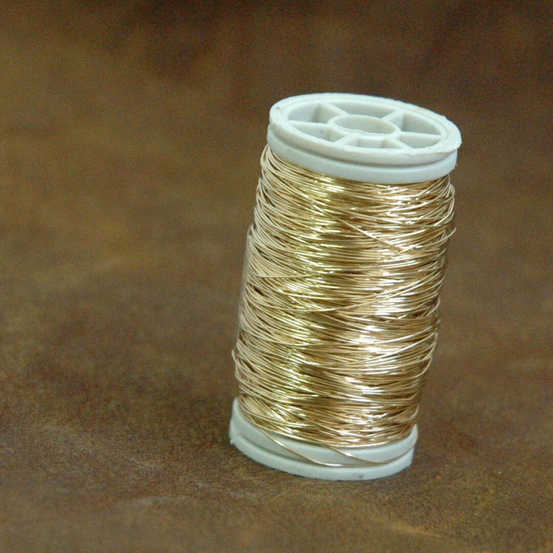 Handcrafted Gold Filled Wire - Dead Soft 28g - Crochet Supplies - 20g ...