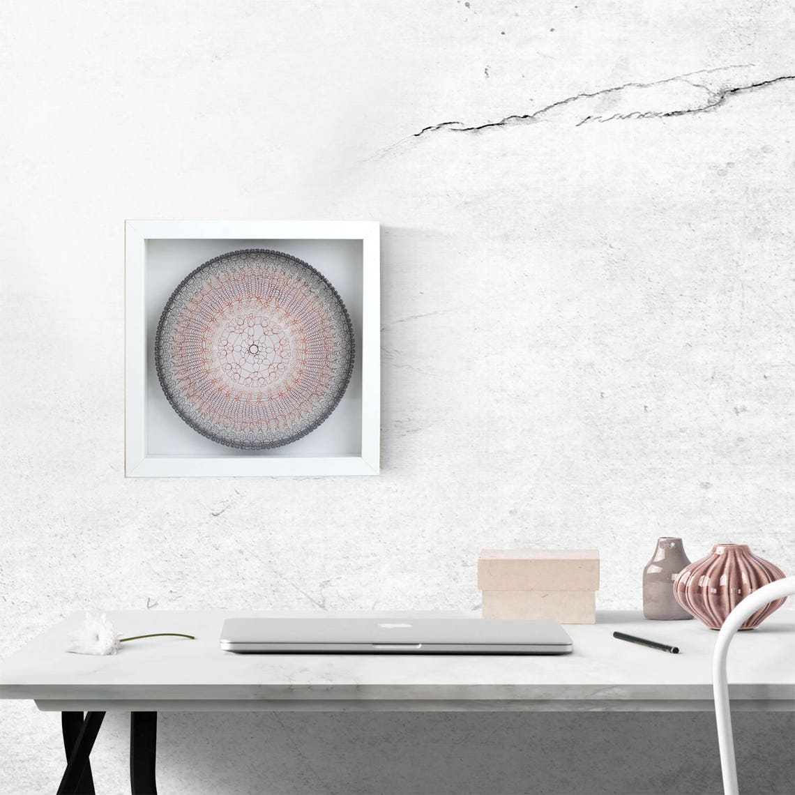 XXXL Wire Crochet Loom Mandala Loom Wire Work Mandala DIY | Etsy