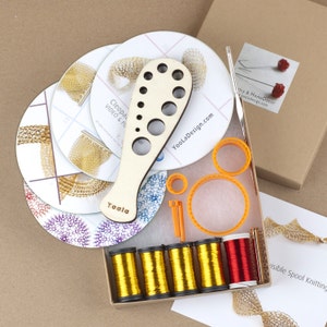 DIY Kit , Wire Crochet Tutorials and Supplies , Wire Crochet Gift Kit ...