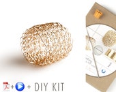 Ring Pattern DIY Kit Crochet Ring Jewelry Making KIT - Etsy