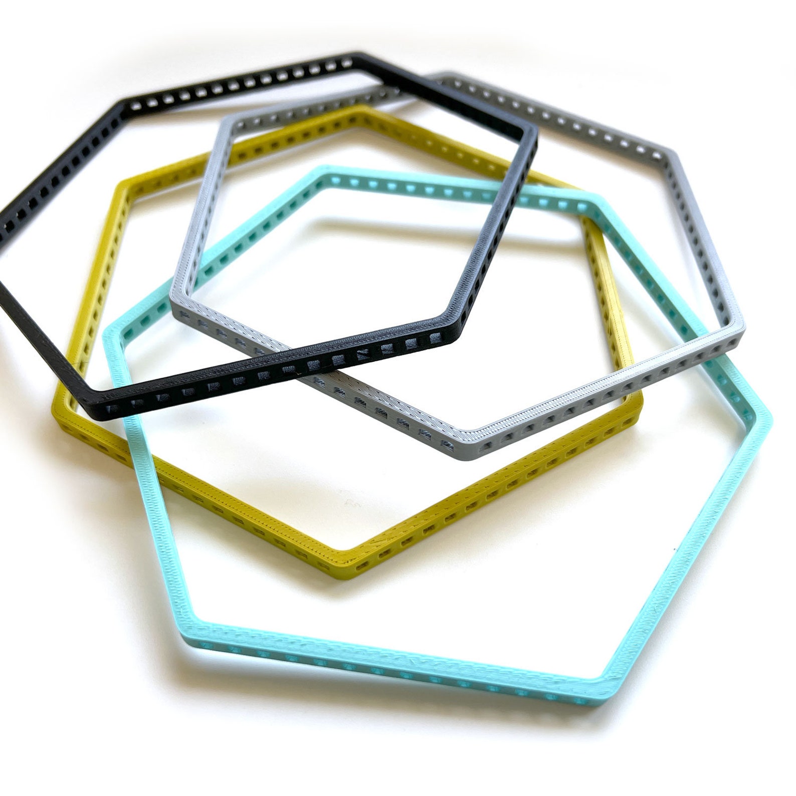 Hexagon Pattern, Wire Work Tutorials, Wire Tutorial, Wire Crochet ...