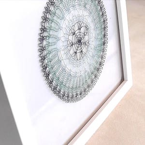 XXL Wire Crochet Loom, Mandala Loom, Wire Work, Wall Art, Mandala DIY ...