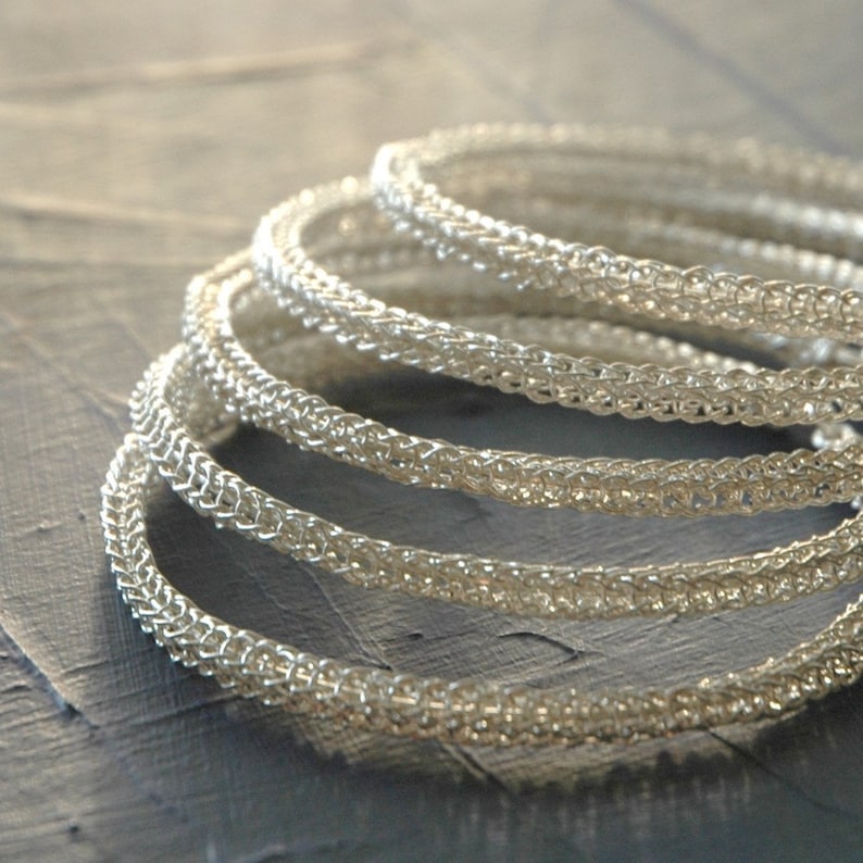 Sterling Silver Bangle Bracelets Stacking Bangles Layering - Etsy