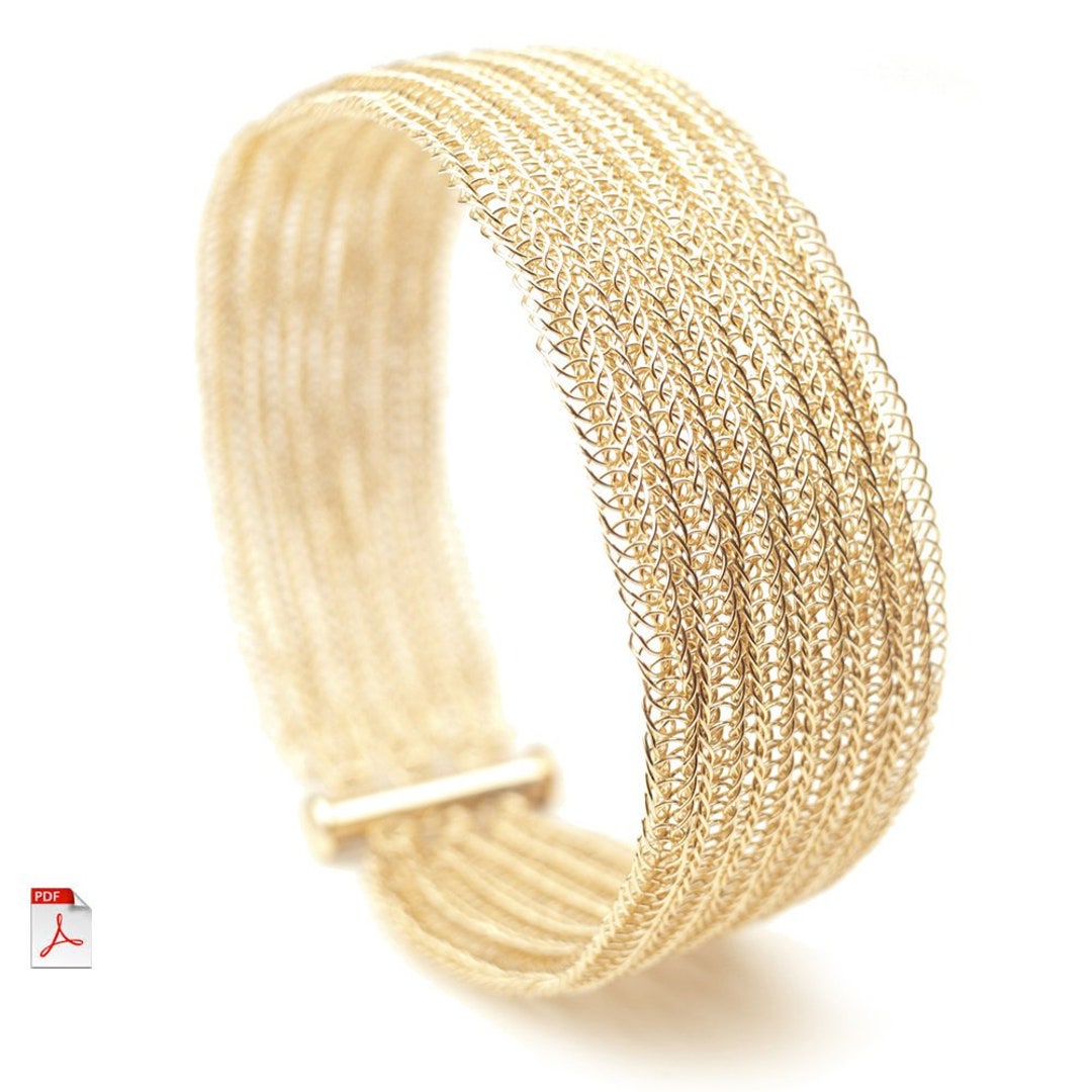 Double Knit Bracelet Pattern - Etsy