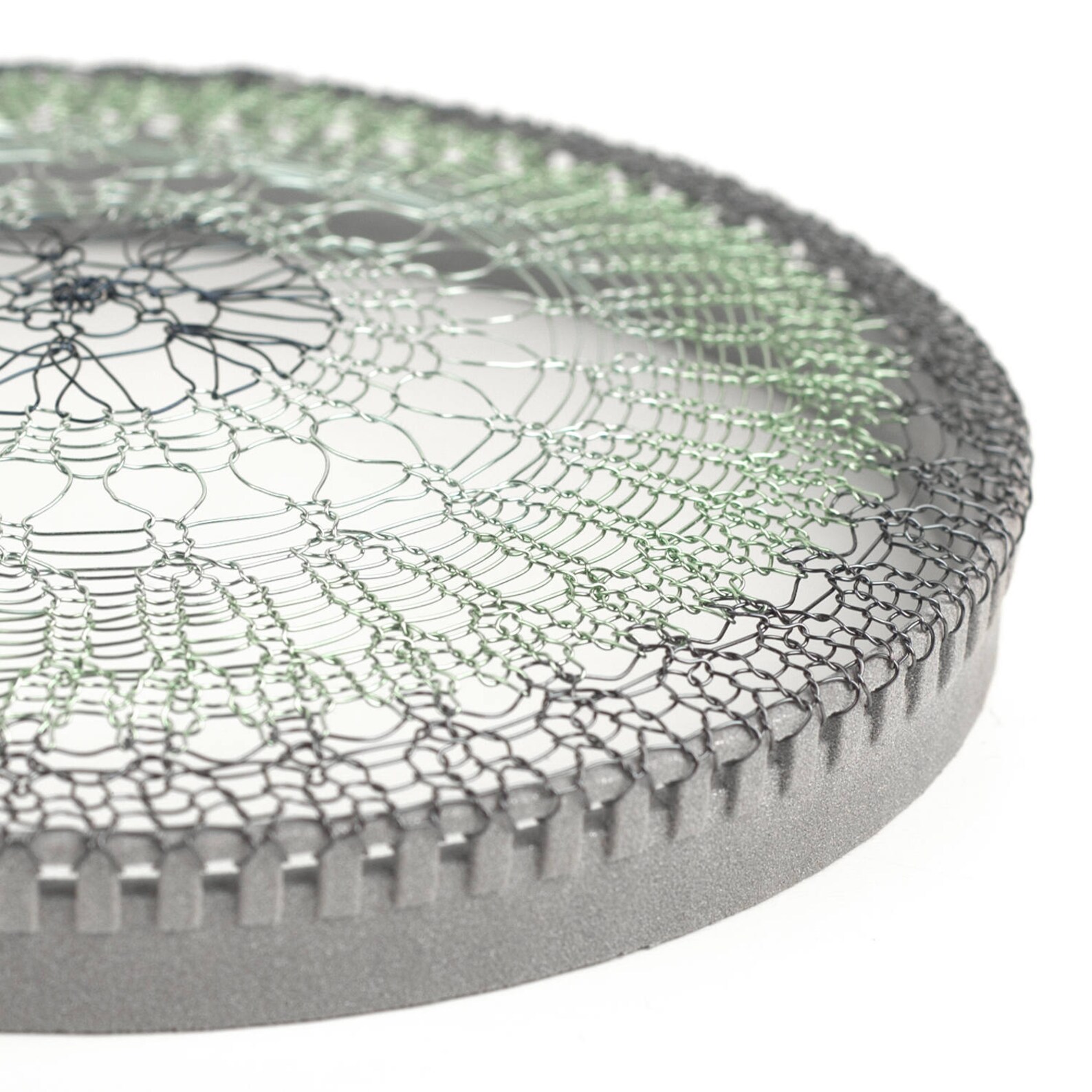 XXL Wire Crochet Loom Mandala Loom Wire Work Wall Art - Etsy