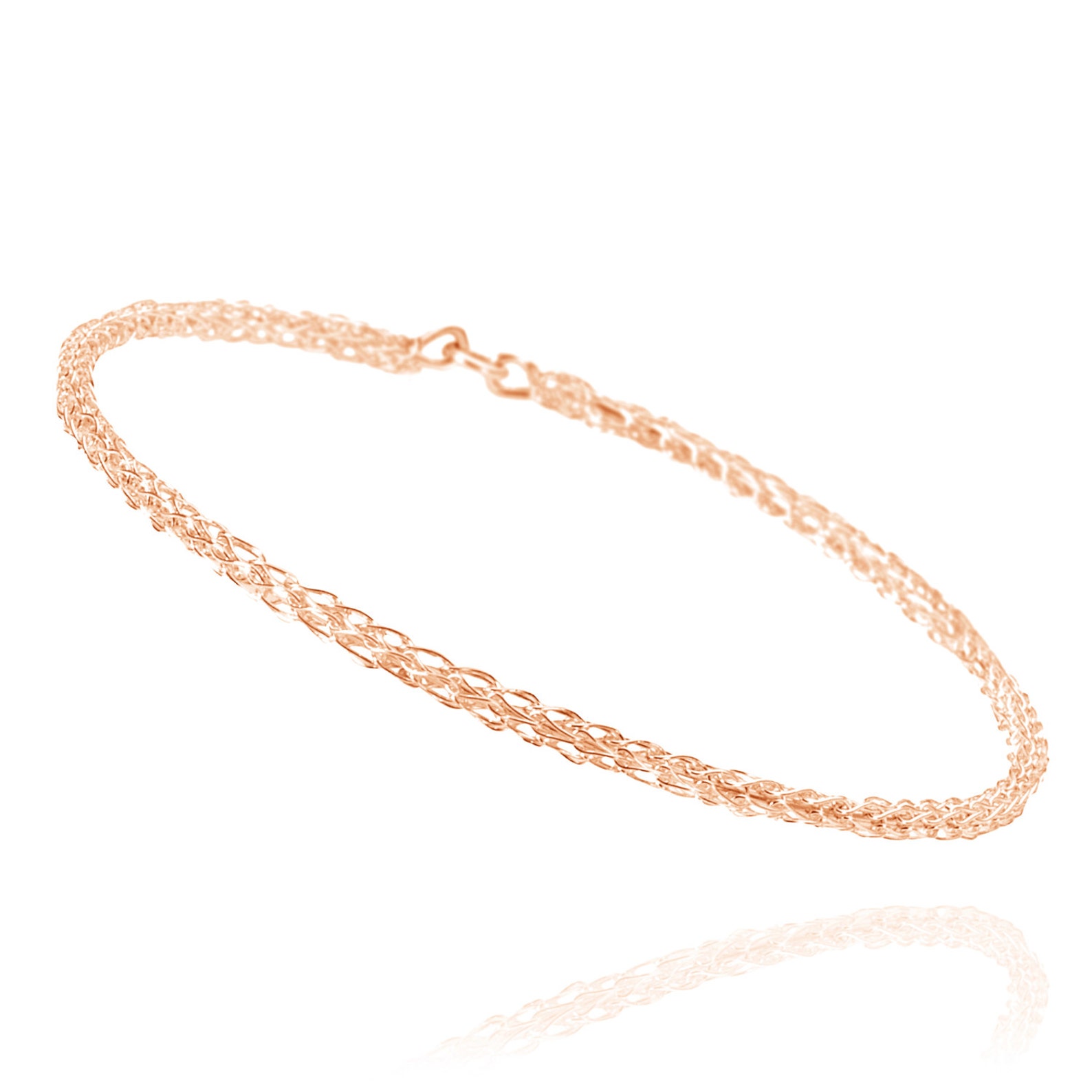 Rose Gold Bangle Bracelet - Etsy