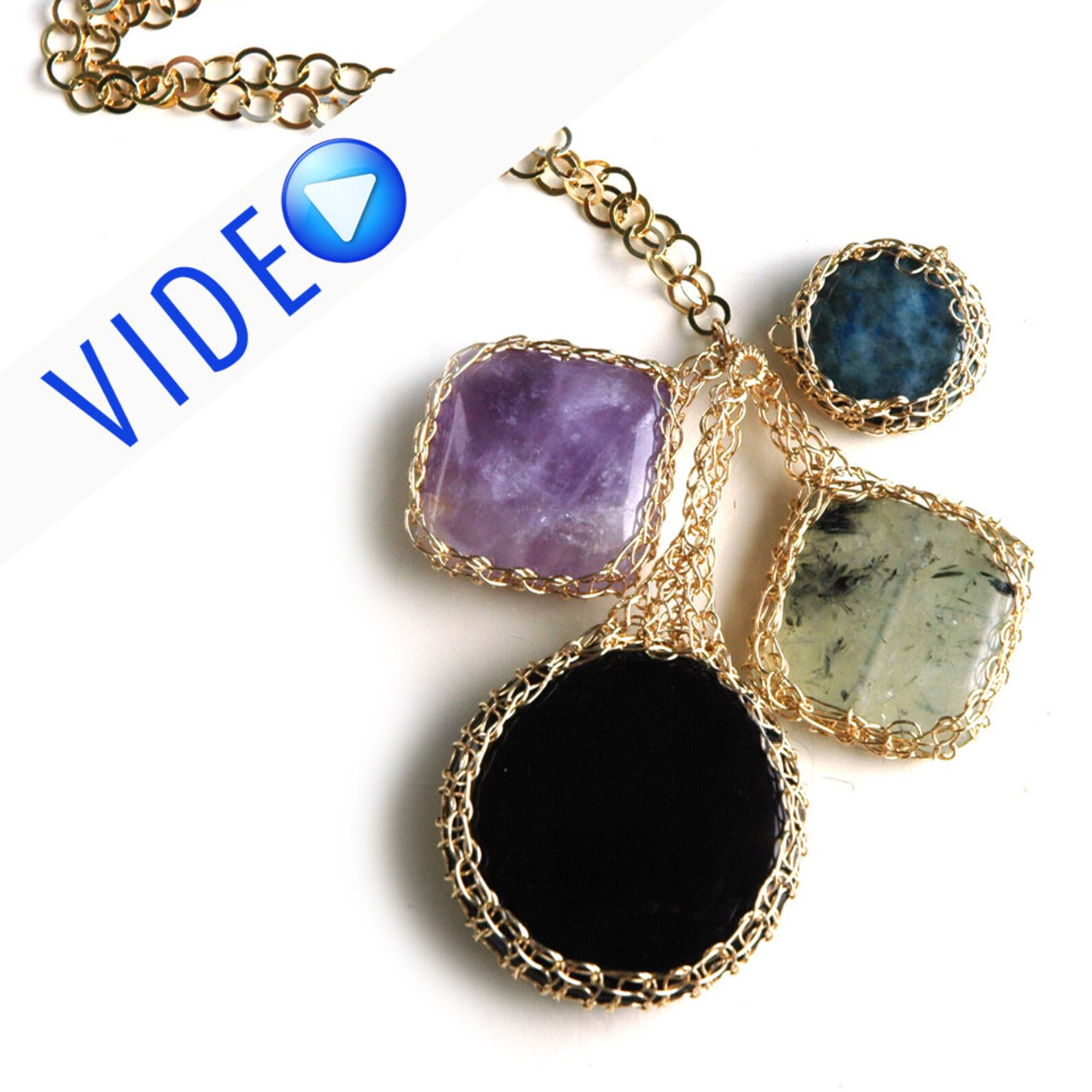 Combo Wire Crochet Pattern DIY Jewelry Video PDF Tutorial - Etsy