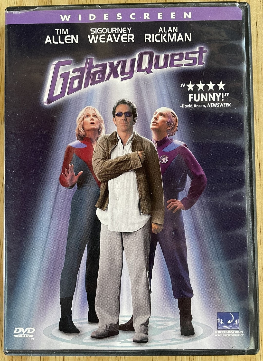 DVD galaxy Quest Widescreen Tim Allen Sigourney Weaver and More - Etsy