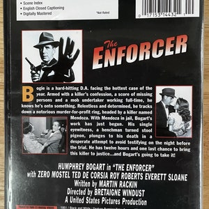 The Enforcer DVD -- Fullscreen -- Humphrey Bogart and Zero Mostel -- B ...