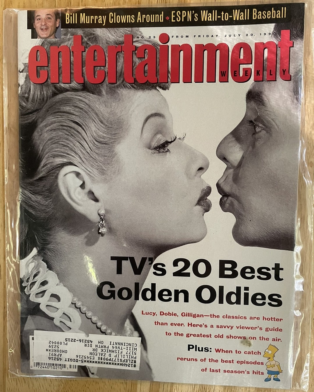 Entertainment Weekly July 20, 1990 – TV Golden Oldies & Bill Murray - Etsy