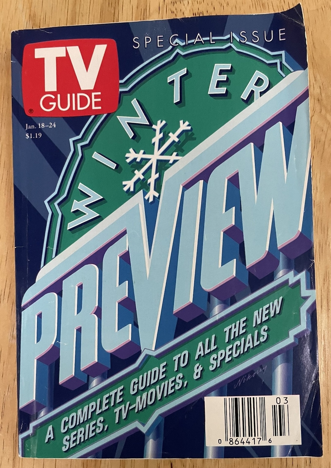 TV Guide- January. 18-24, 1997 -- Winter Preview - New Series ...