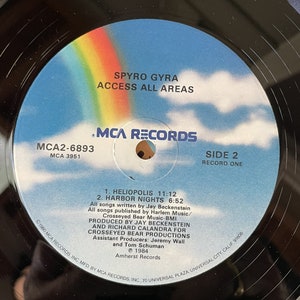 Spyro Gyra "live" - Promo LP - MCA 2-6893 - 2 Record Set - 1984 - Etsy