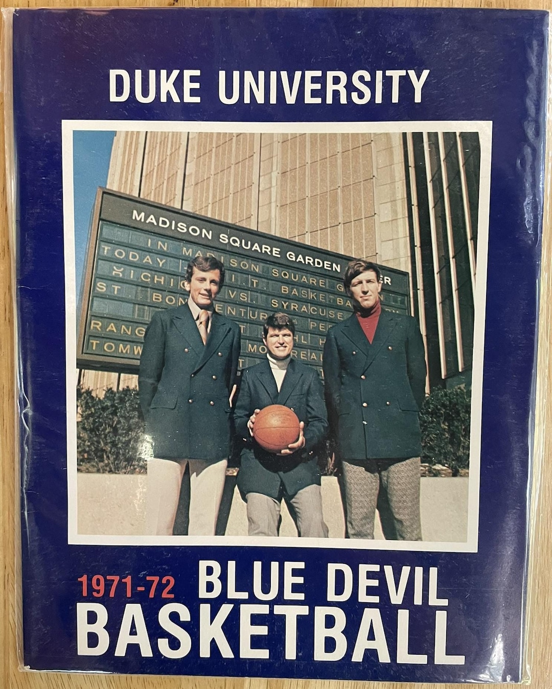 Duke University Basketball Media Guide 1971-72 - Bucky Waters, Gary ...