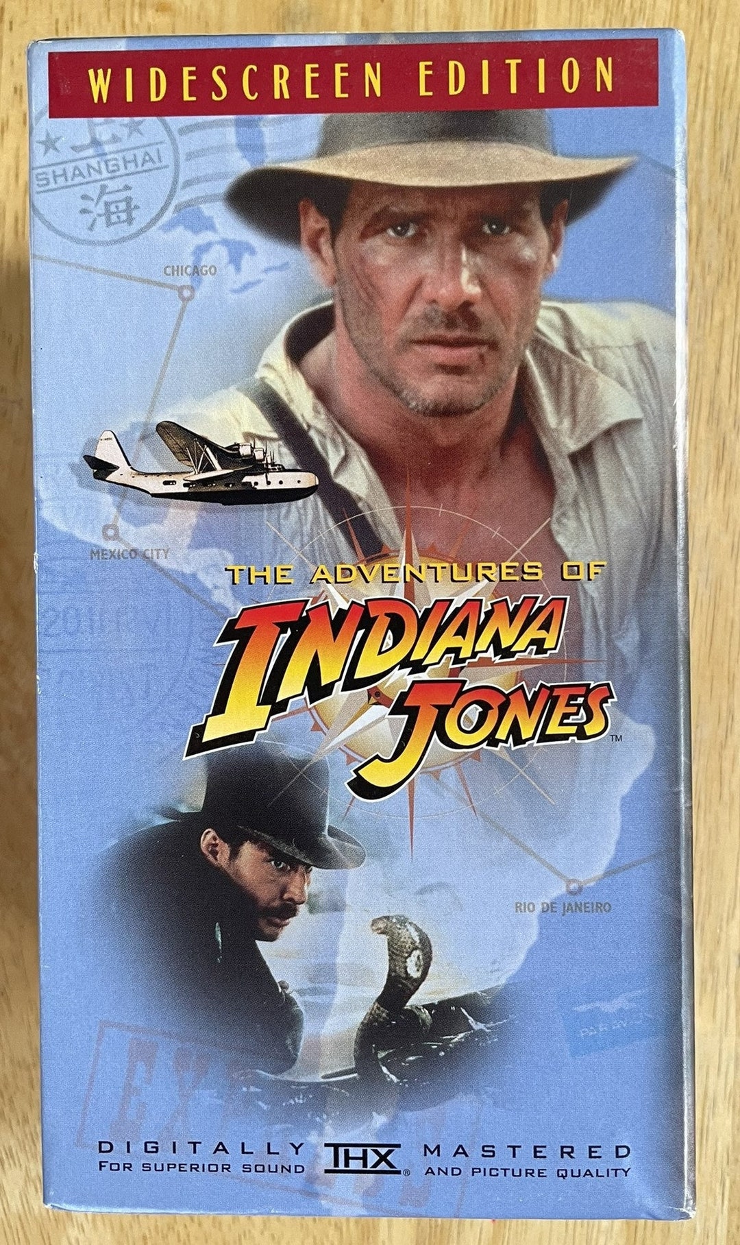 The Adventures of Indiana Jones Trilogy VHS - Widescreen Edition 1999 ...