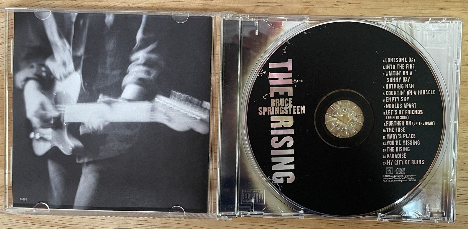 Bruce Springsteen "the Rising" --CD --2002 --columbia Records - Etsy