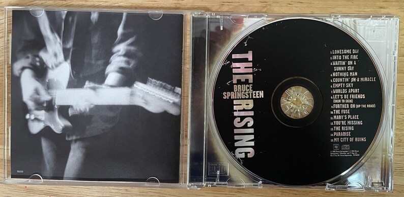 Bruce Springsteen "the Rising" --CD --2002 --columbia Records - Etsy