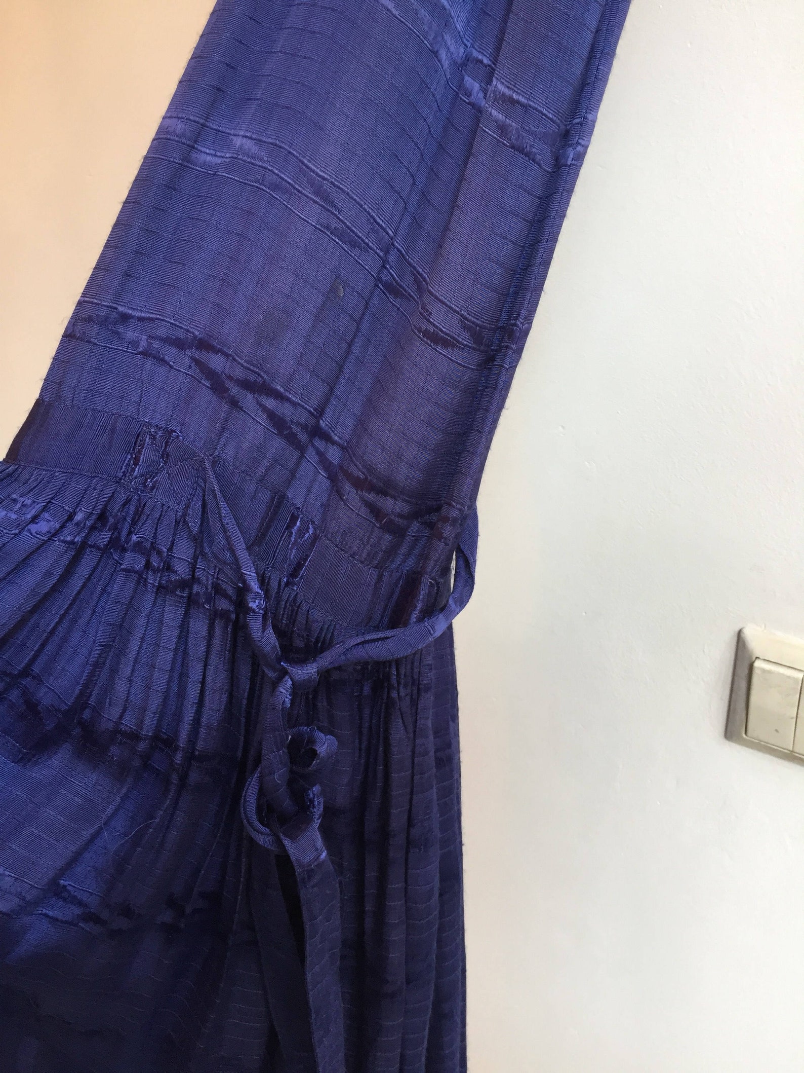 Vintage 70s Rene Derhy Sequin Indian Bohemian Hippie Dress S - Etsy