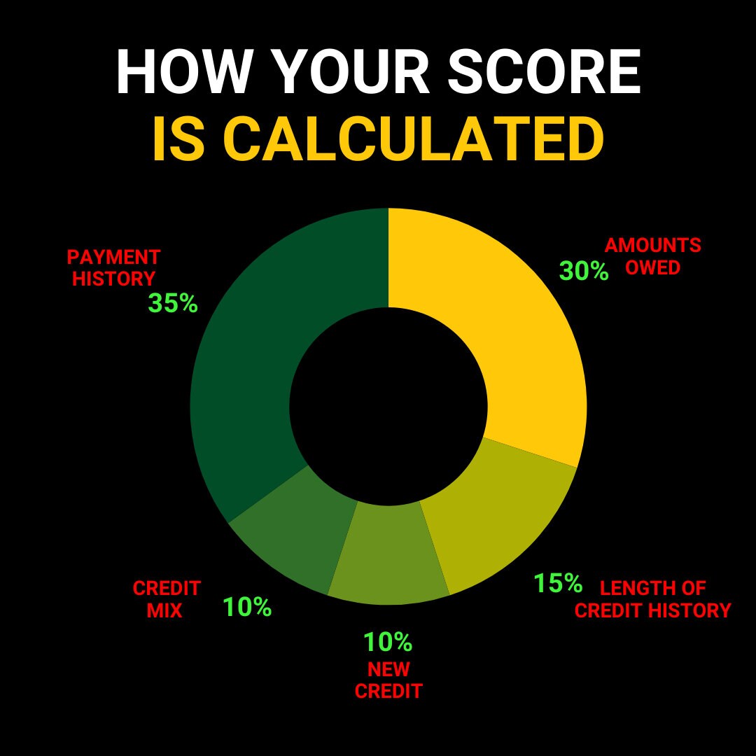 100 Credit Repair Social Media Infographics No Logo - Etsy